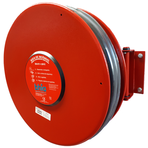 FIRE HOSE REEL WITH SWINGING ARM SUPPORT (T180) | Bhia